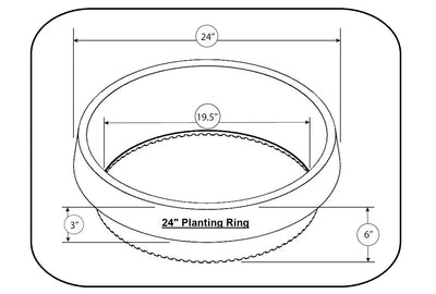 WaterRounds Planting Rings & VegSTABLE | Gardening Devices
